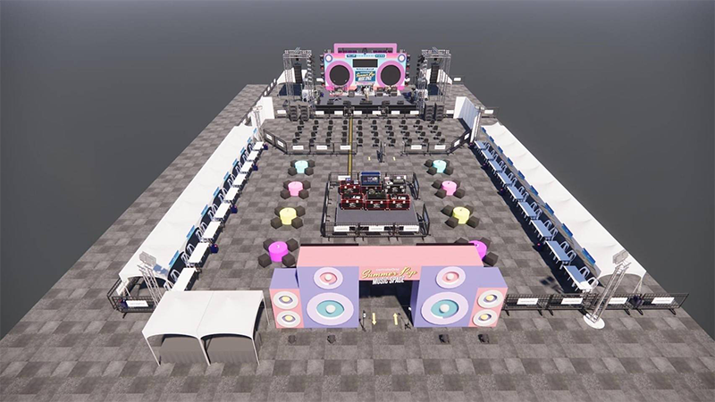 Summer Pop Music Space - มหาวิทยาลัยกรุงเทพ