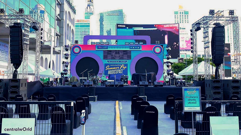 Summer Pop Music Space - มหาวิทยาลัยกรุงเทพ