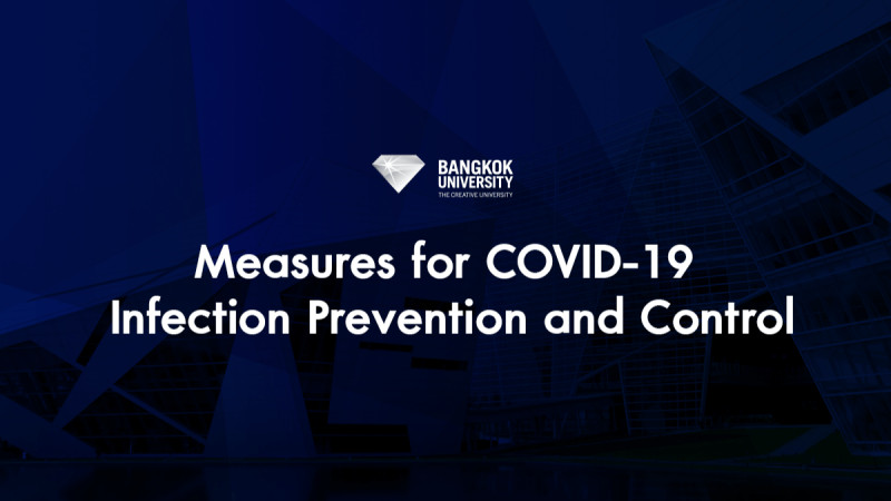 Measures for COVID-19 Infection Prevention and Control - มหาวิทยาลัยกรุงเทพ